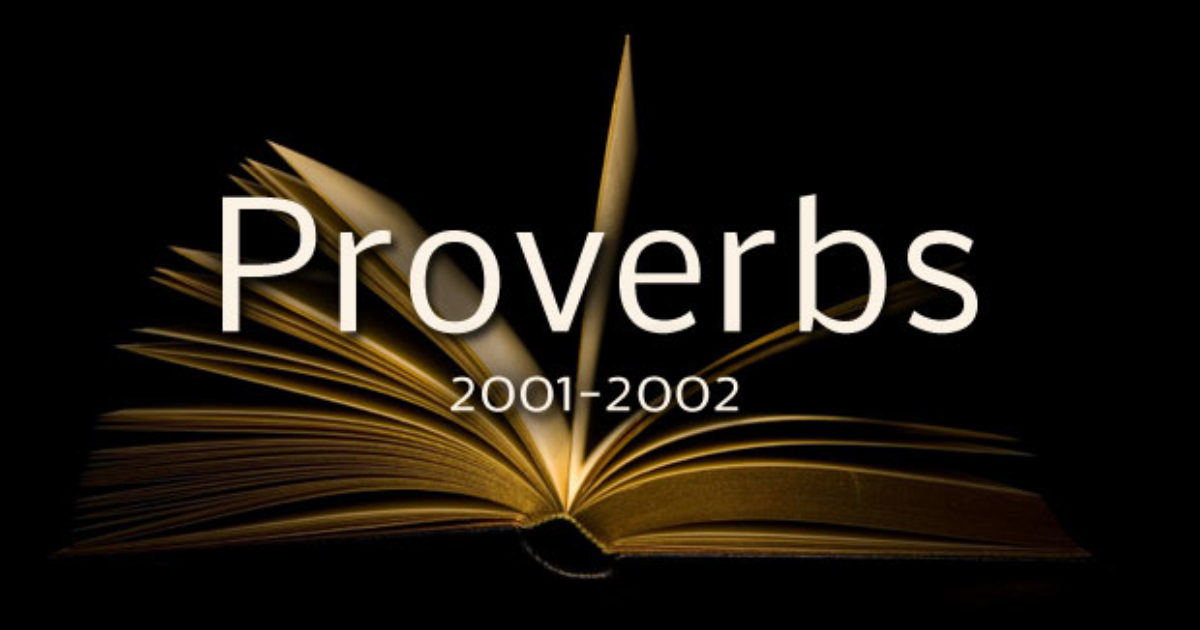 Proverbs - Review | Faith Ministries Resources