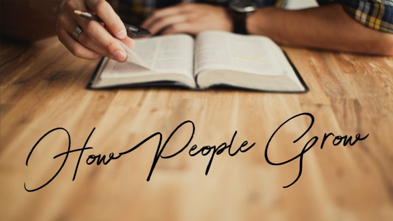 How People Grow | Faith Ministries Resources