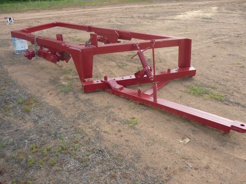 International 3-5 28 Plate Offset Disc Plough, New bearings, Good