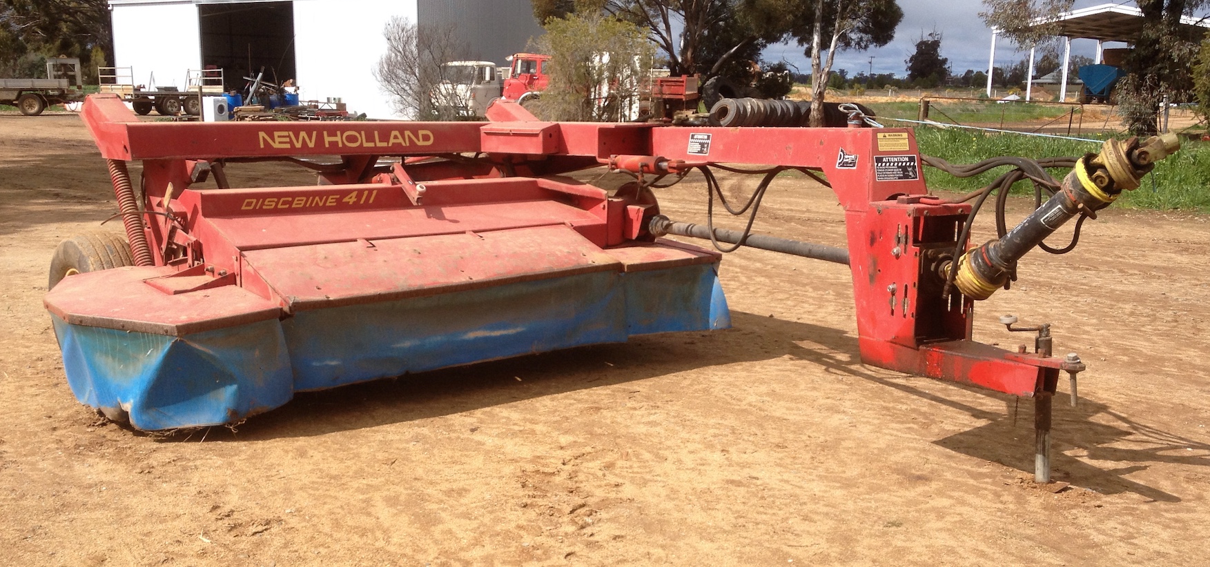 New Holland Discbine 411 Mower Conditioner for Sale | Machinery
