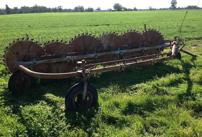 6 Wheel Hay Rake | Machinery & Equipment - Hay and Silage