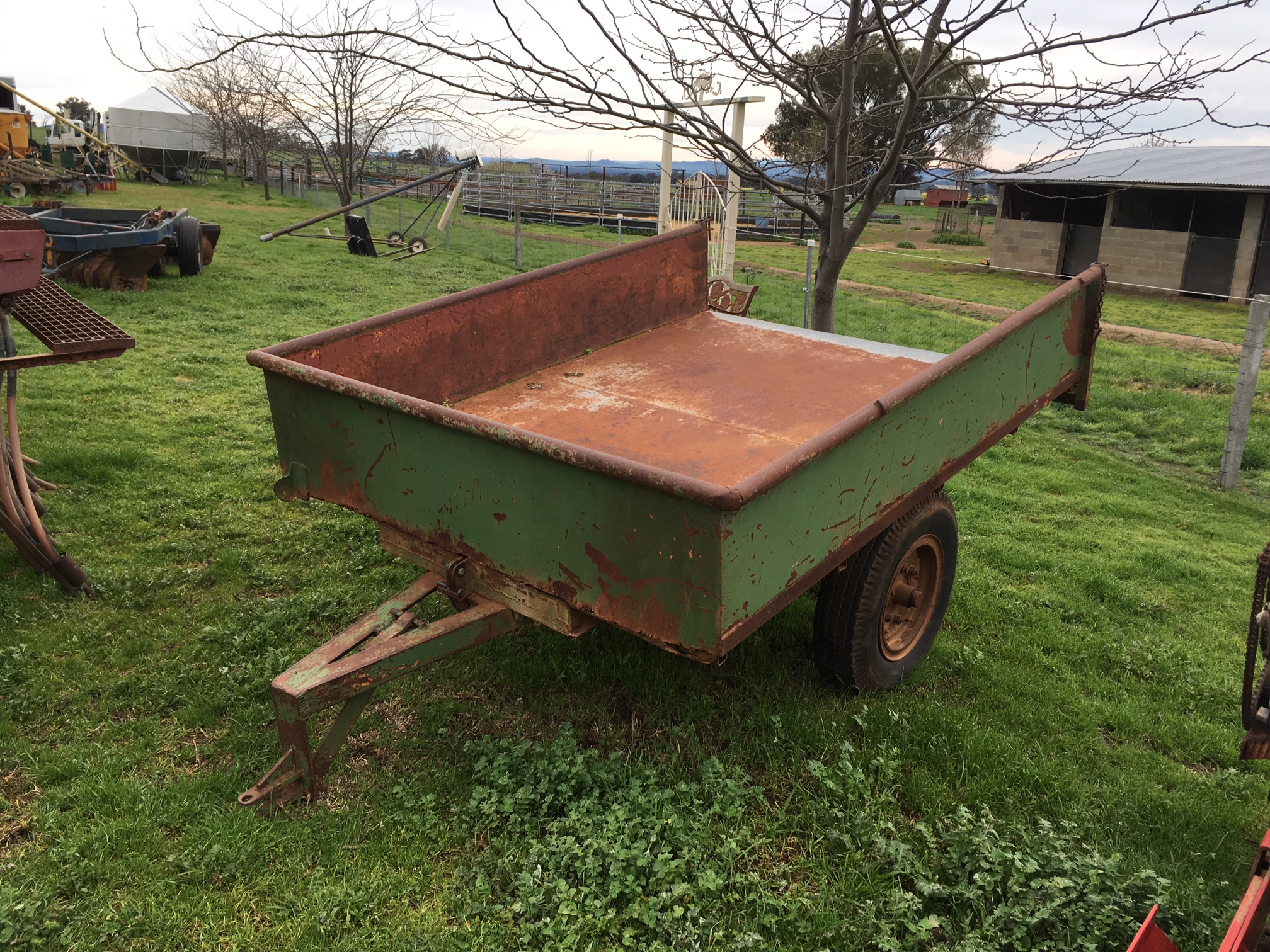 SMALL Farm Tipping Trailer. | Machinery & Equipment - Small