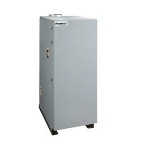 120K BTU Silver 15B-K Series Gas Fired Water Boiler with Taco Pump, 5 ...