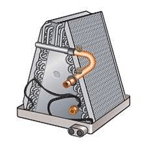 4 Ton Plus Uncased Upflow Evaporator Coil, 21 in, R-454B | Famous Supply