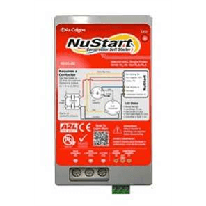 NuStart Compressor Soft Starter, 208-230/60/1, 8-16A Motor Current ...