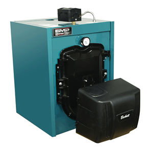 EMP 87% Efficient Cast Iron Water Boiler, Oil Fuel, 115 mbh | Famous Supply