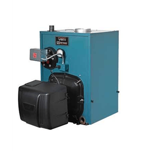 120 BTU Oil Fired Boiler w/ Tankless Coil, 86%, Taco 007e w/ Beckett ...
