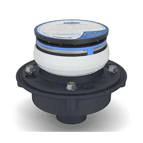 EZ1 Adjustable Floor Drain w/ 6 in Round Top, PVC | Famous Supply