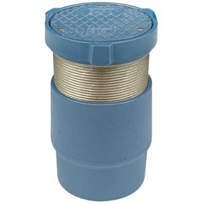 4 in Extra Heavy-Duty Adjustable Floor Cleanout, Nickel Bronze | Famous ...