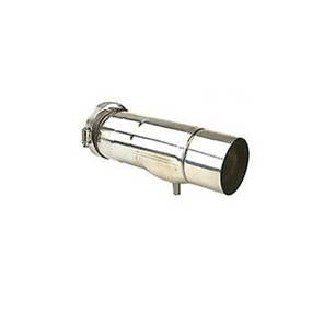 3 in Z-Vent Single Wall Stainless Steel Horizontal Drain | Famous Supply