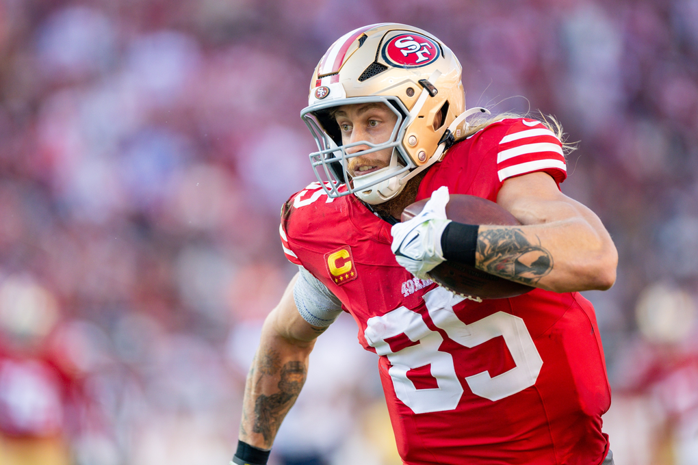 George Kittle's downfield effectiveness - Veteran tight end piles up ...