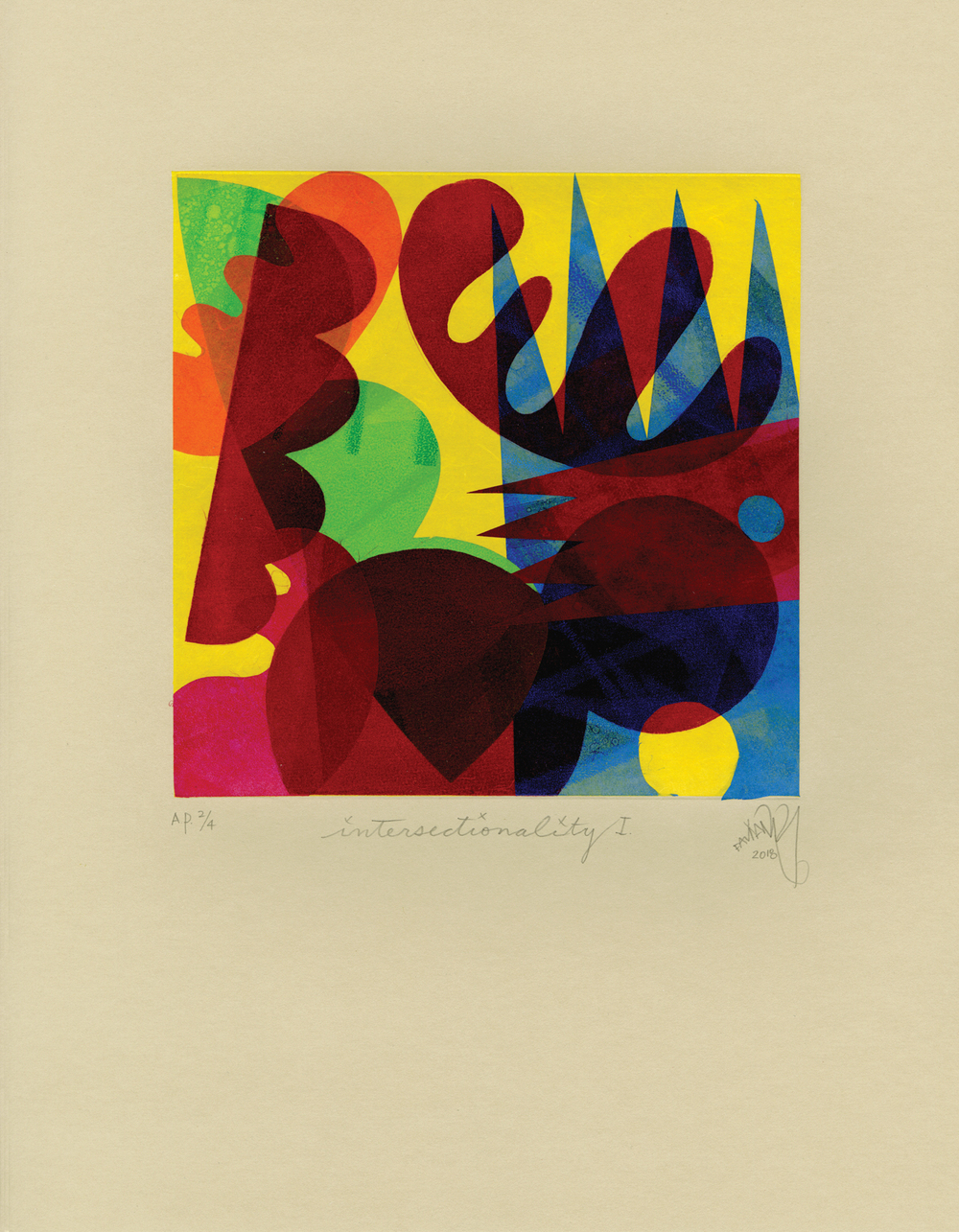 Intersectionality I AP 2/4 | work of art by Favianna Rodriguez