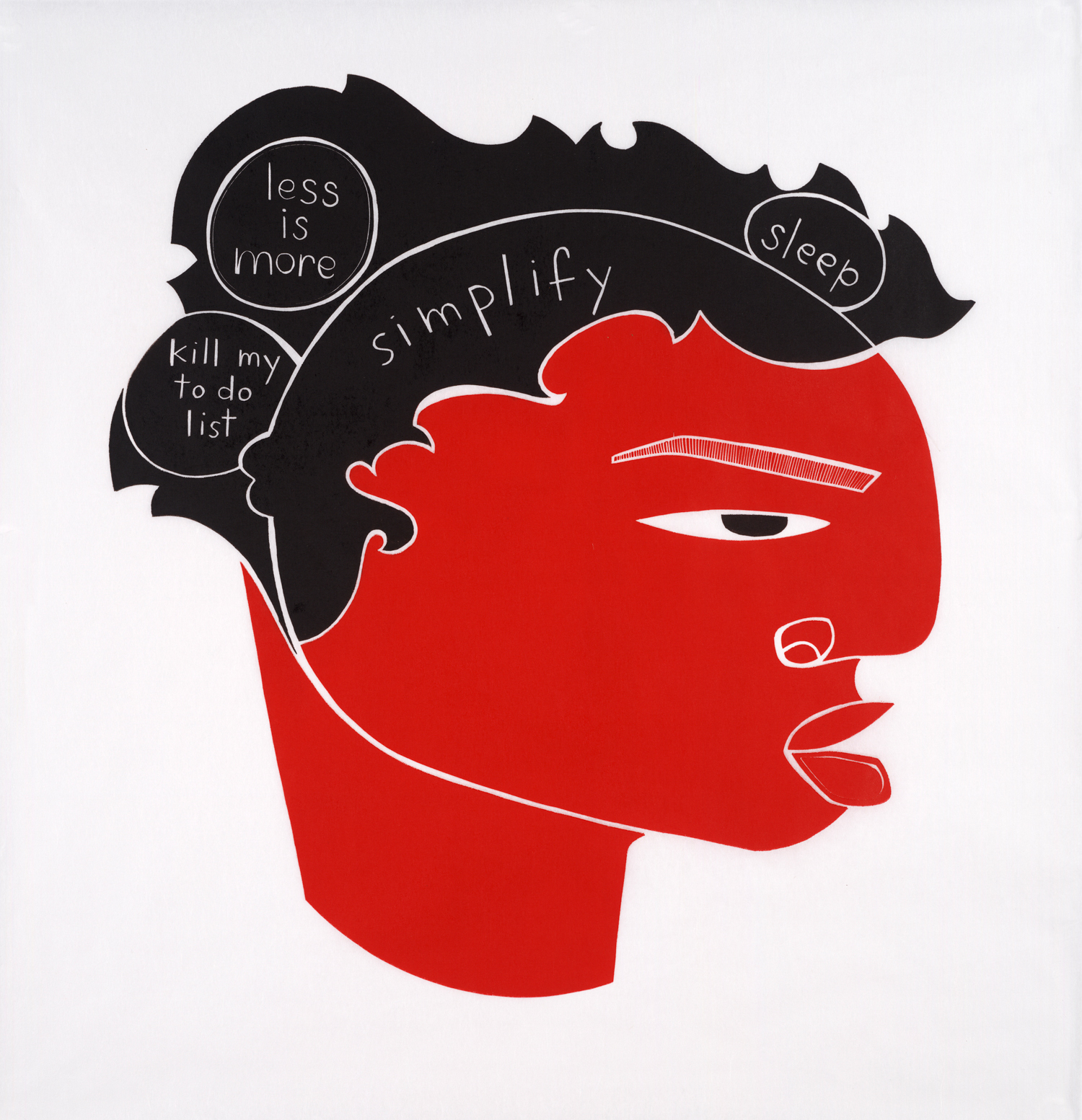 Simplicity | work of art by Favianna Rodriguez