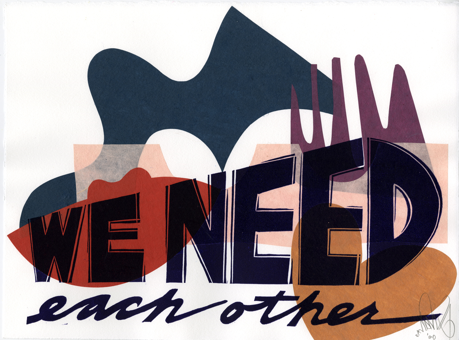 We Need Each Other 27 | work of art by Favianna Rodriguez