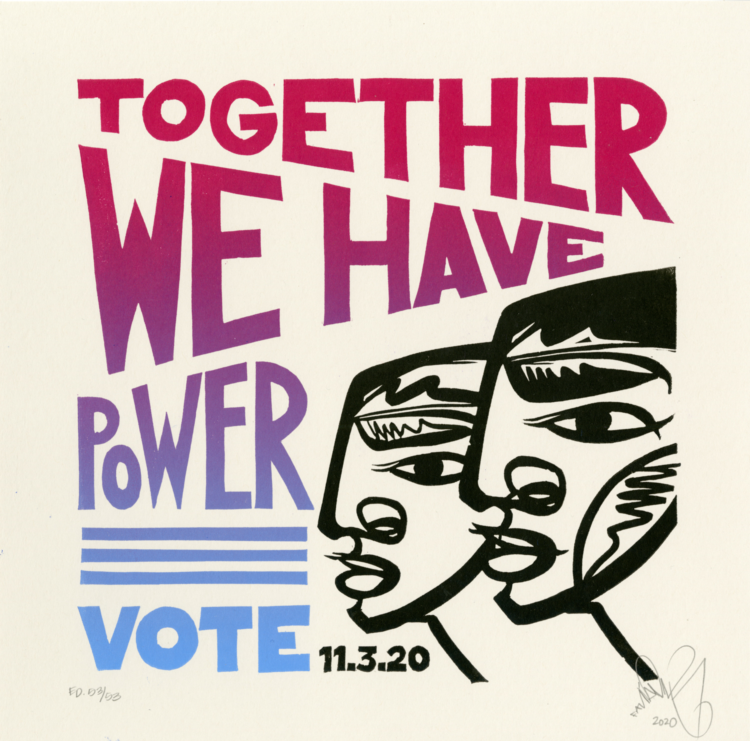 Together We Have Power | work of art by Favianna Rodriguez