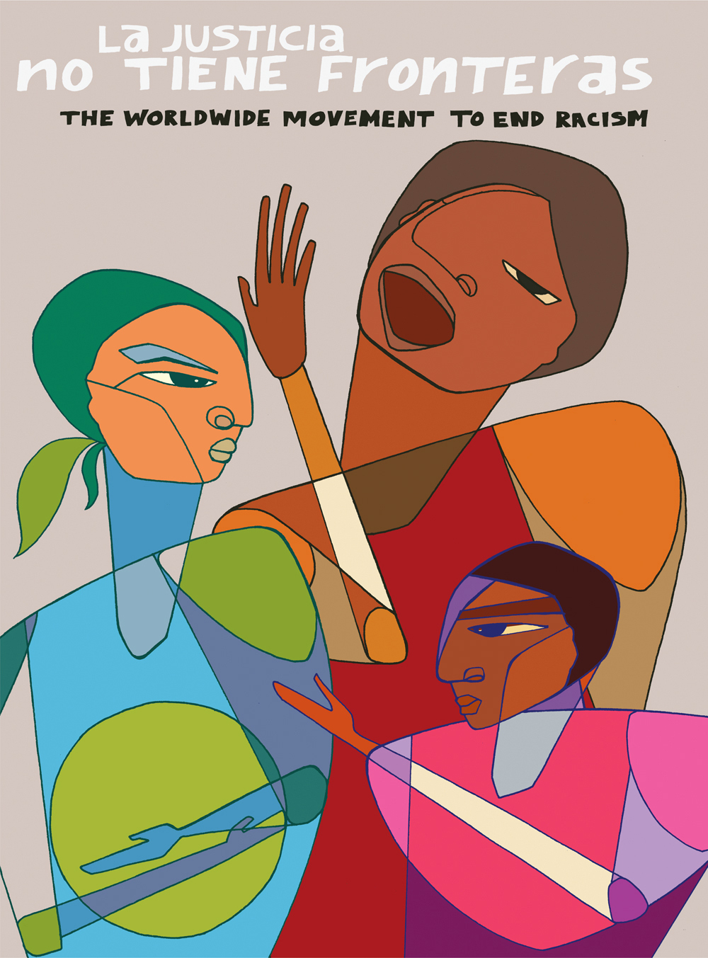 The Worldwide Movement to End Racism | work of art by Favianna Rodriguez