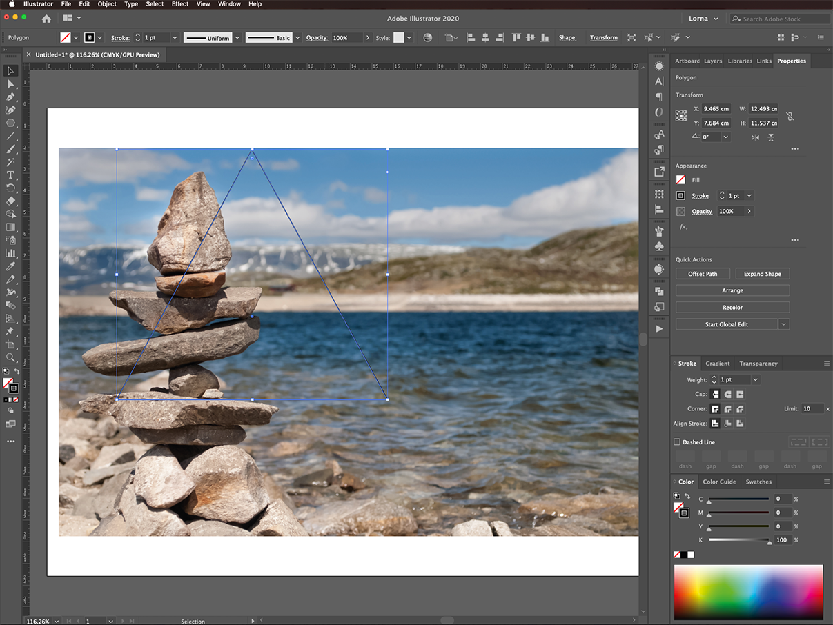 Crop An Image To A Shape In Illustrator Design Bundles