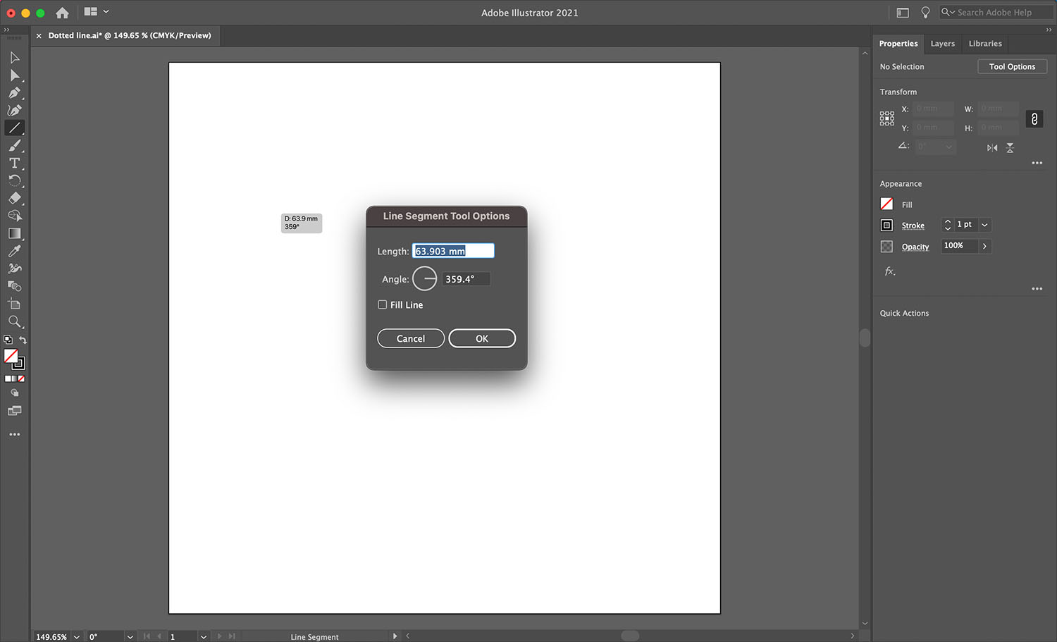 Make A Dotted Line In Illustrator Design Bundles