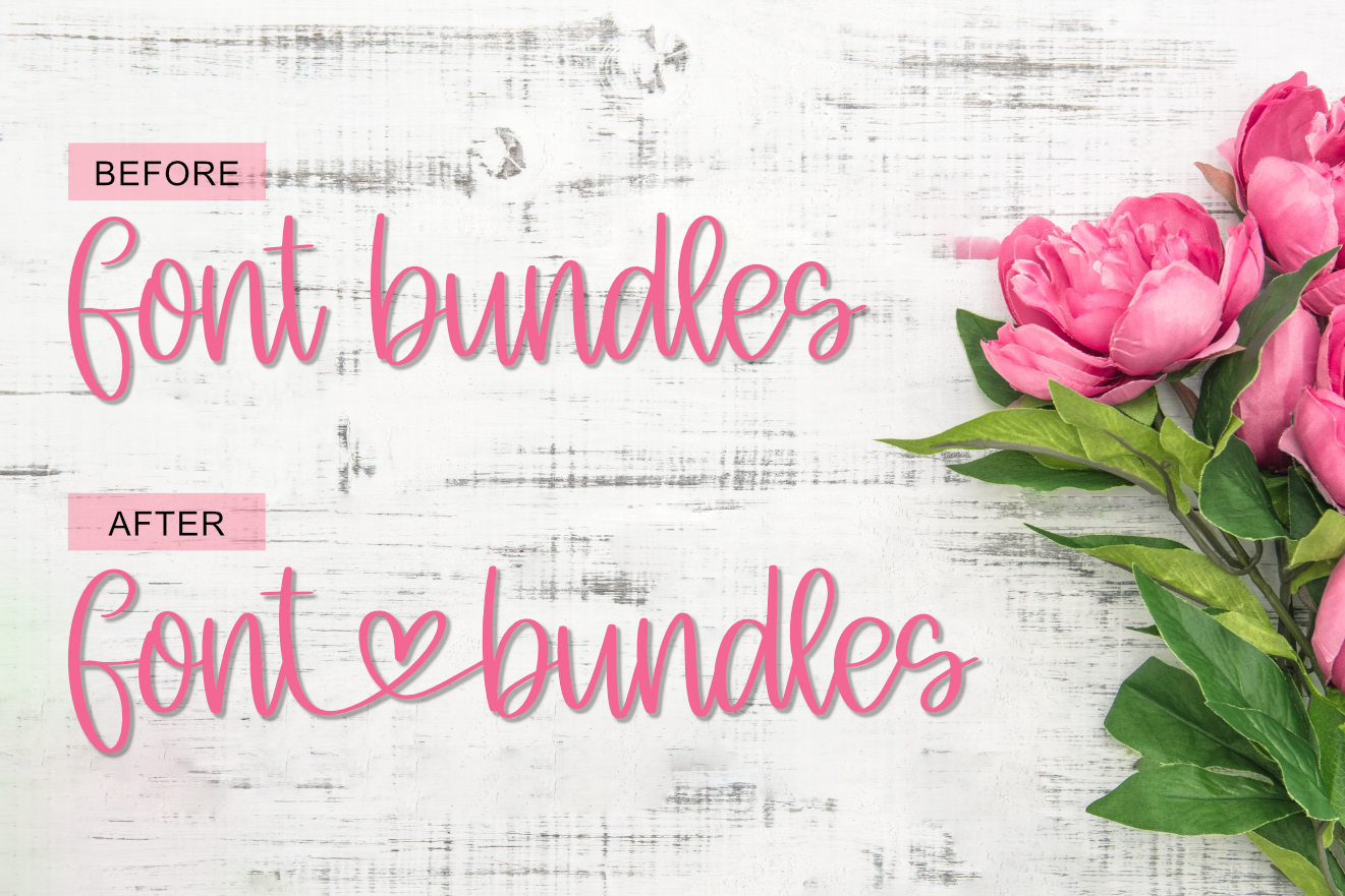 How To Use Font Glyphs On Windows PC Design Bundles