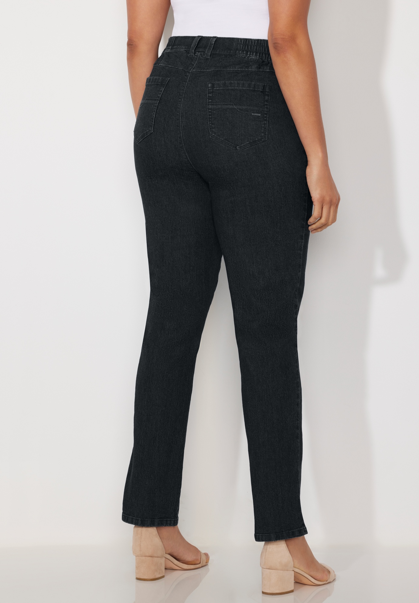 Catherines Women's Plus Size Petite Right Fit Moderately Curvy Jean | eBay