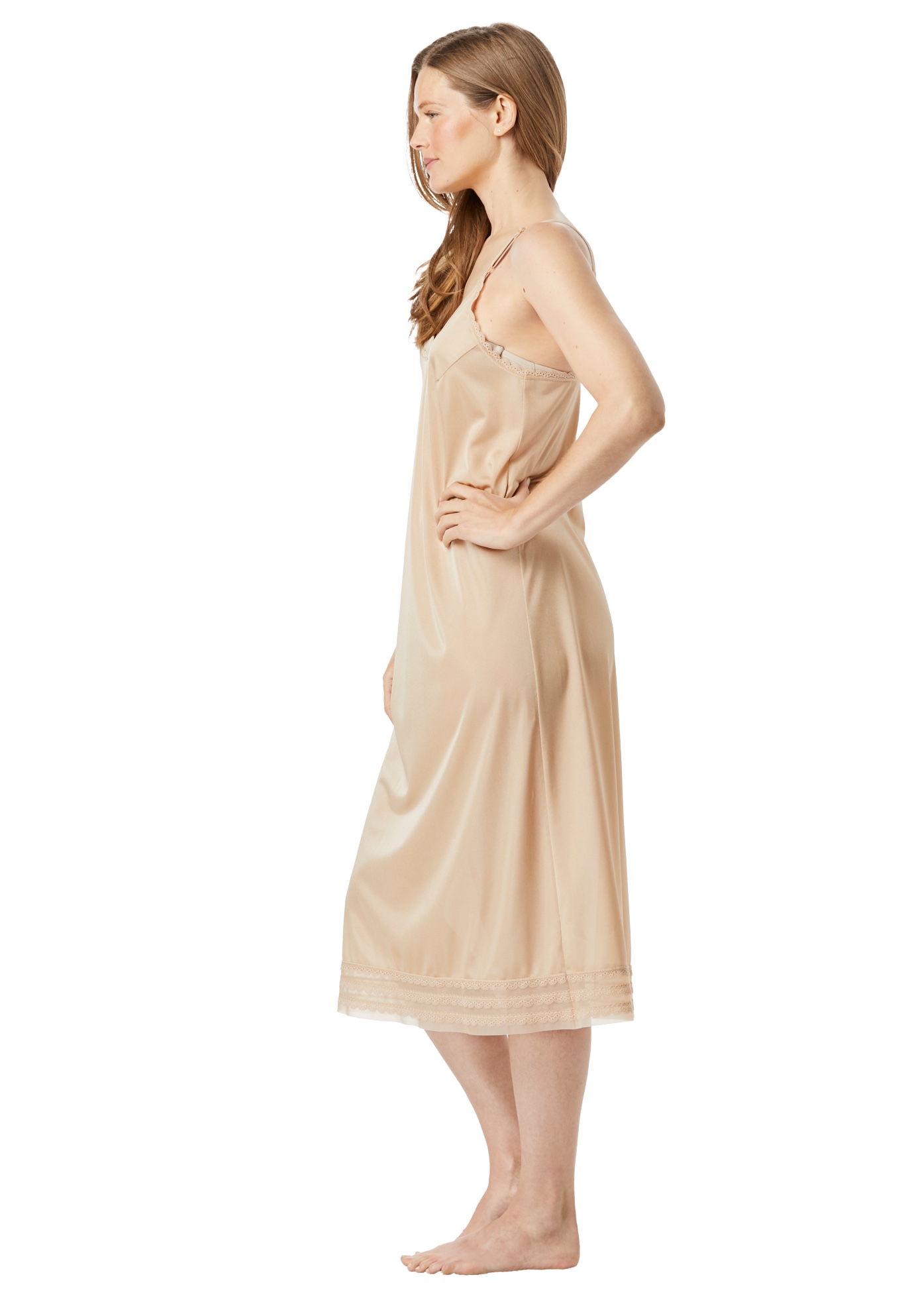 Comfort Choice Women's Plus Size Snip-To-Fit Dress Liner | eBay