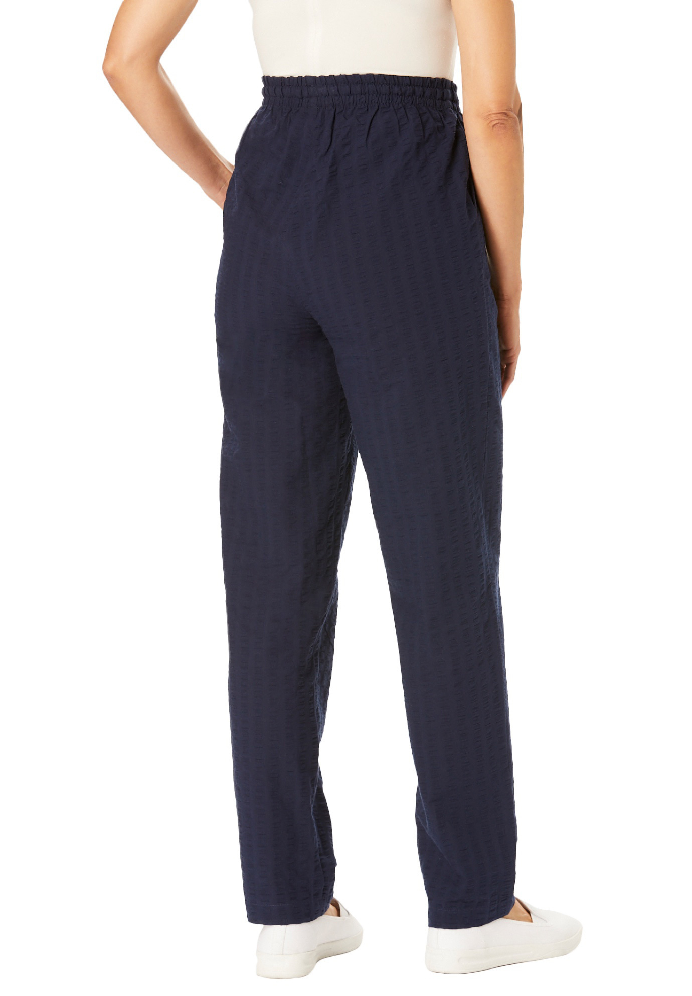 Woman Within Women's Plus Size Seersucker Pant | eBay