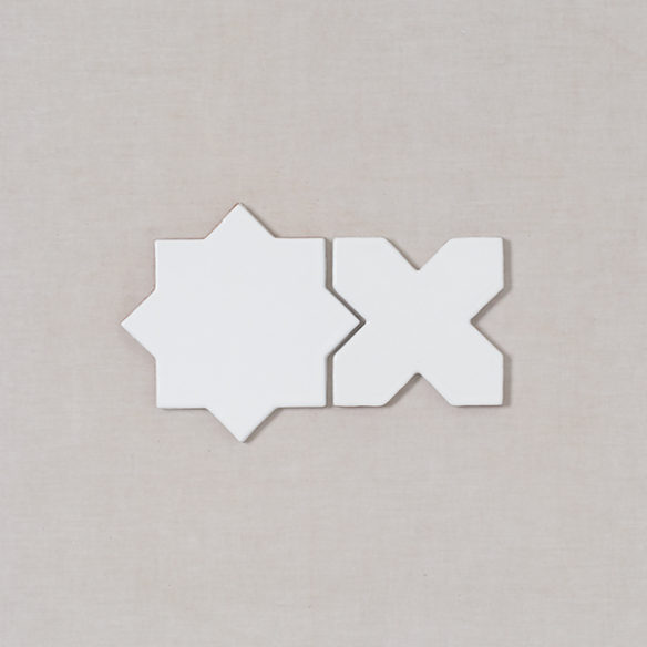 Mini Star & Cross | Fireclay Tile