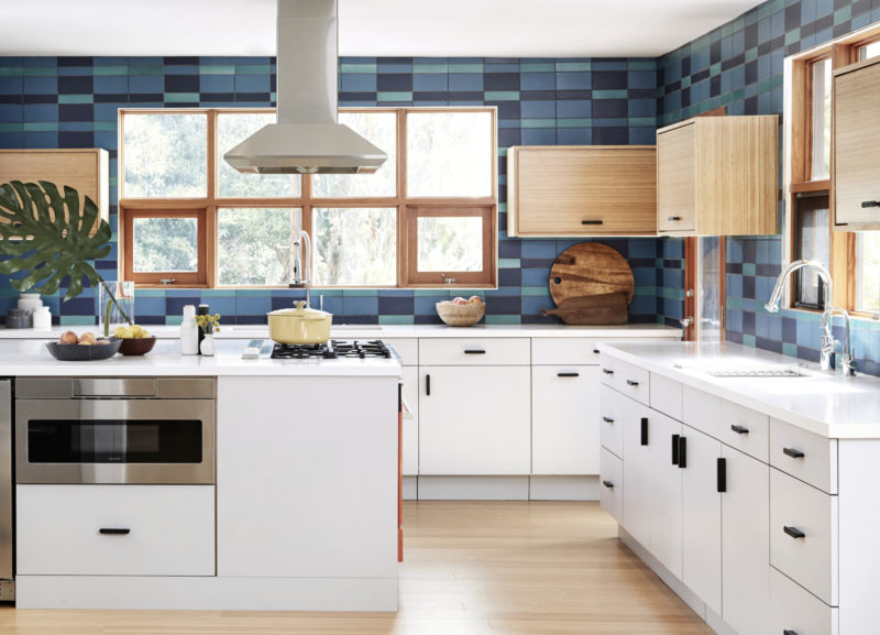 Backsplash Gone Plaid | Fireclay Tile