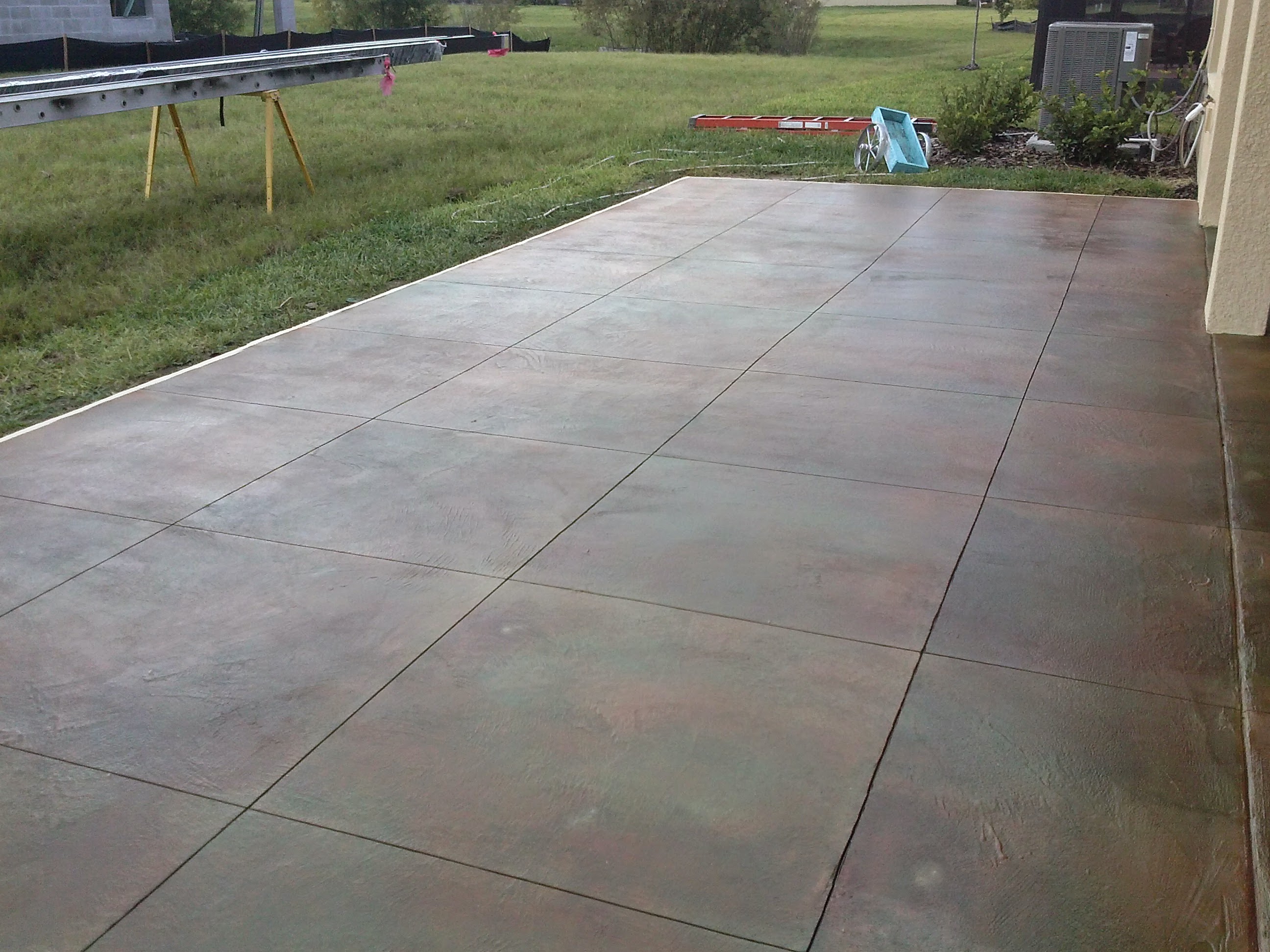 Staining Concrete Landscape Blocks at Verda Garcia blog