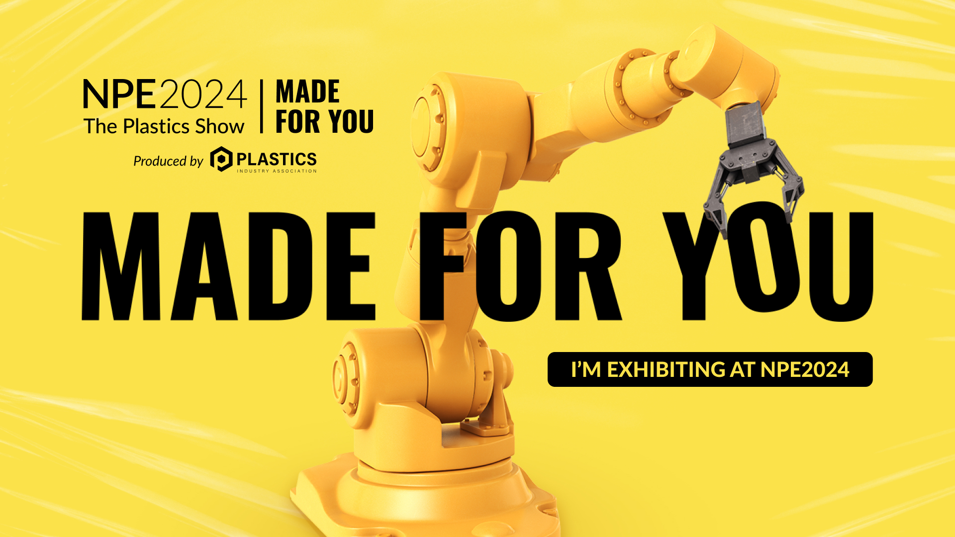 Join us for NPE2024: The Plastics Show!