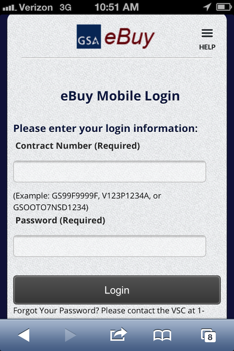 GSA launches eBuy mobile site - FedScoop