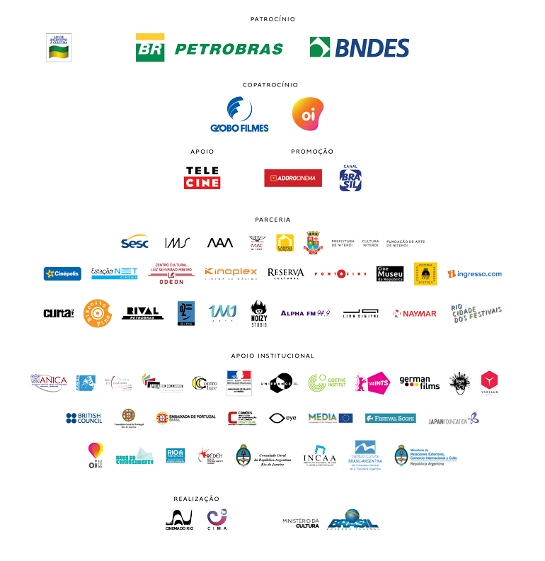 Patrocinadores e Parceiros - Festival do Rio