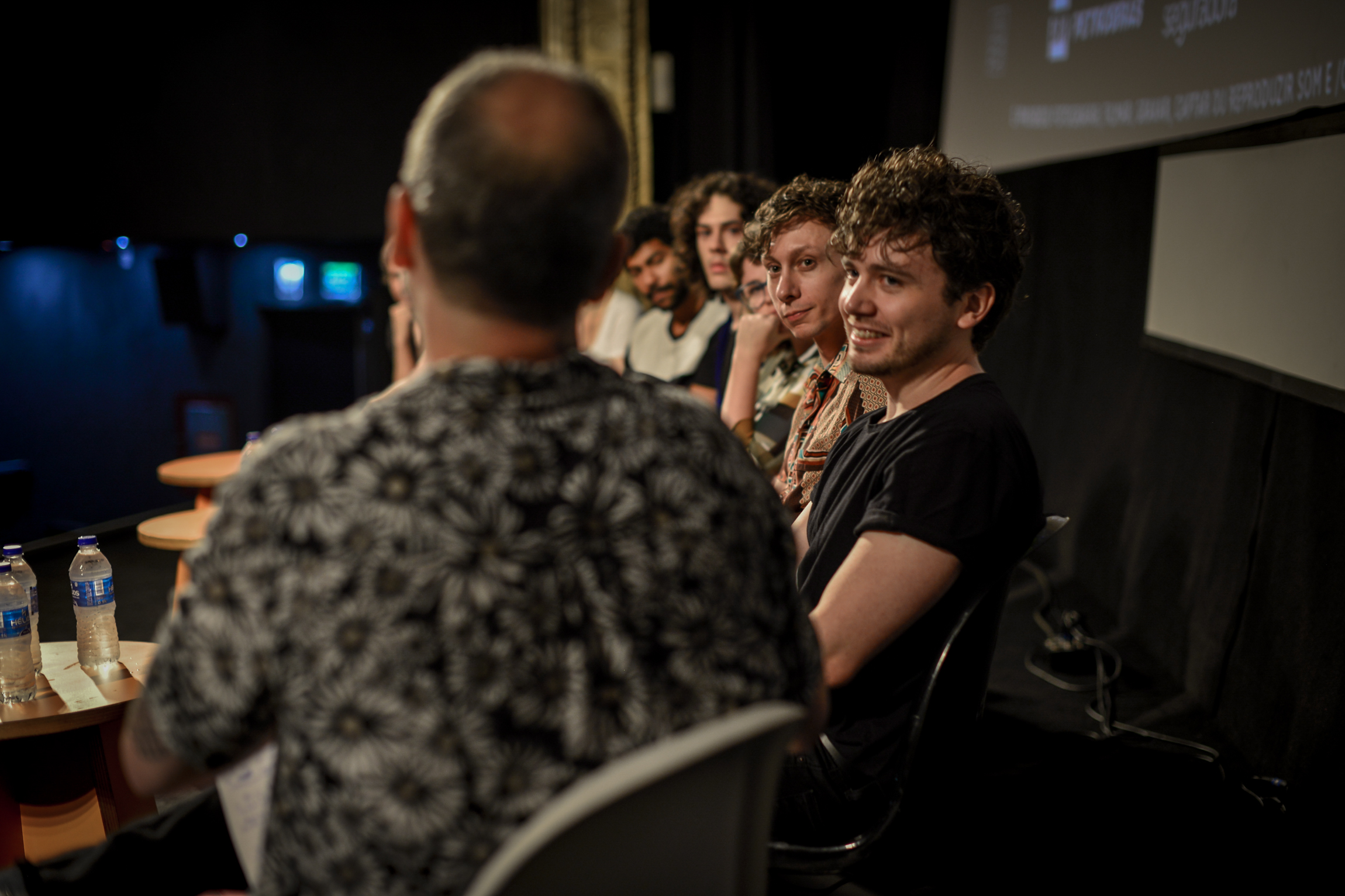 Tinta Bruta na Première Brasil Debates - Festival do Rio