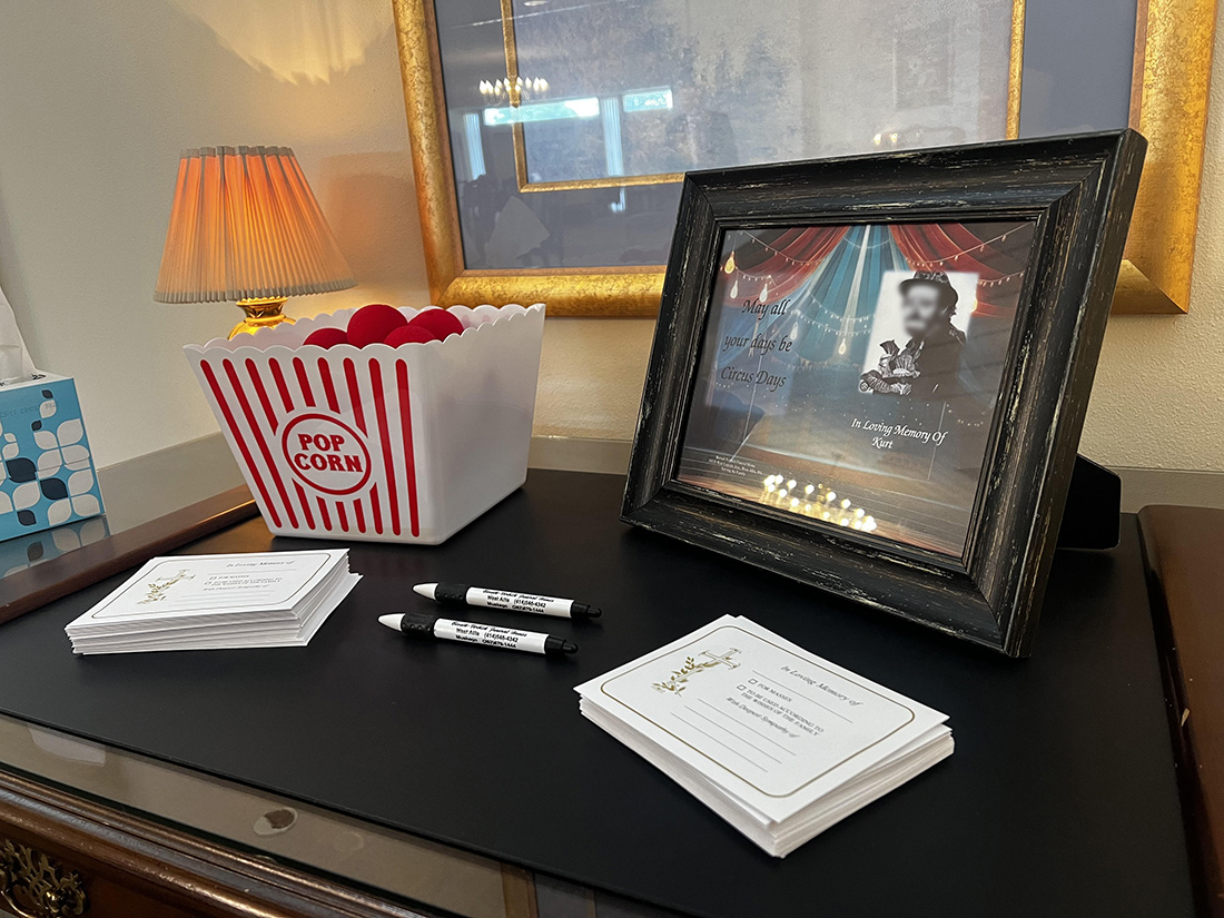 Non-Traditional Clown-themed Memorial | Bevsek-Verbick Fu...