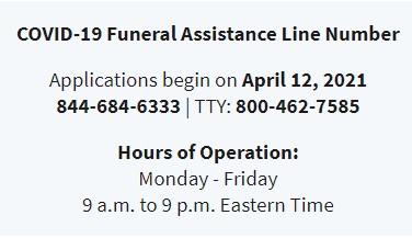FEMA Funeral Assistance