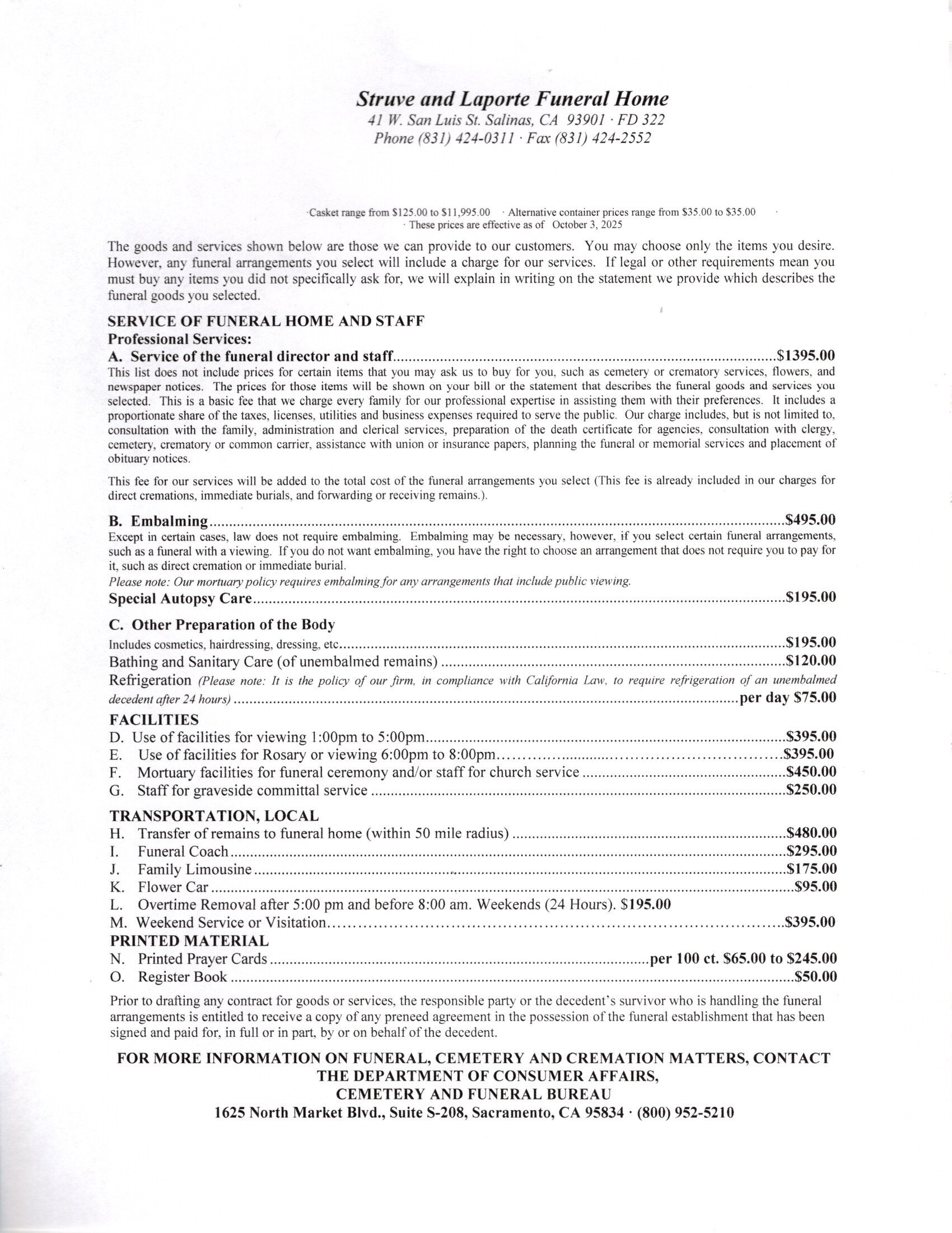 Obituary information for Emma Suarez de Almanza