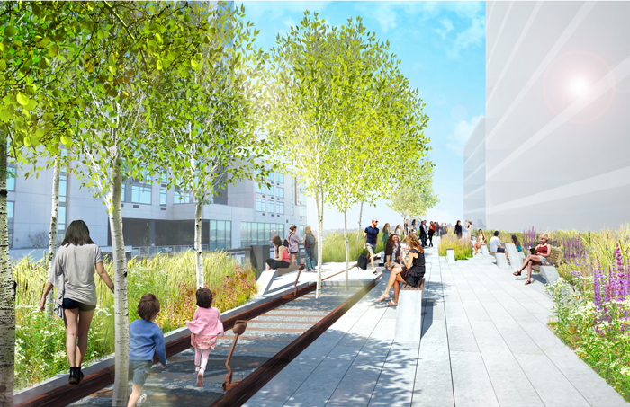 First Designs for the High Line at the Rail Yards | The High Line