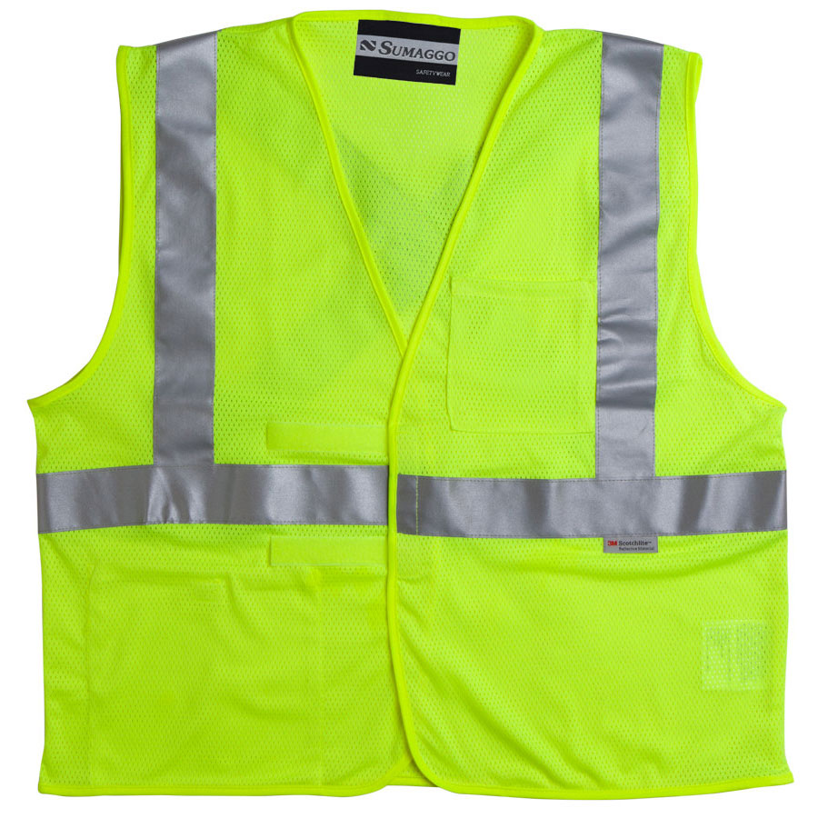 Custom Sumaggo High Visibility Mesh Vest - Coastal Reign