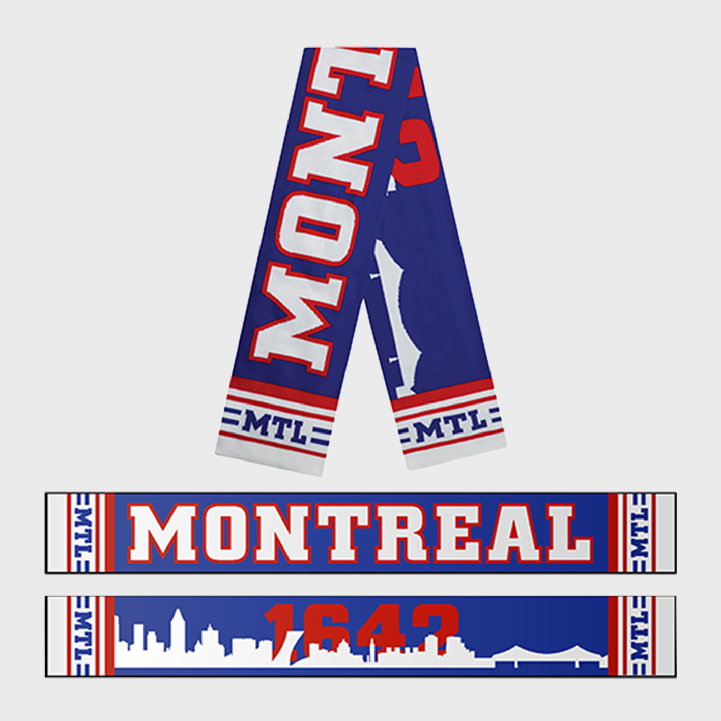 Custom Champions Knit Scarves Printing