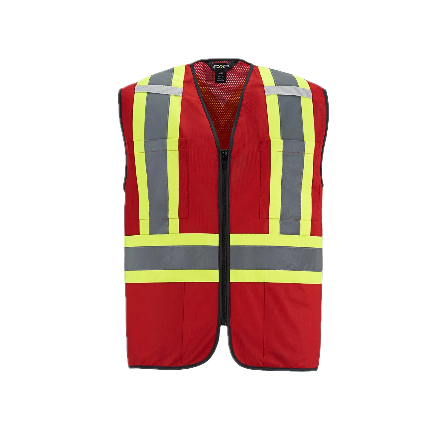 Custom Canada Sportswear Scout Hi Vis Zipper front Vest - Coastal Reign