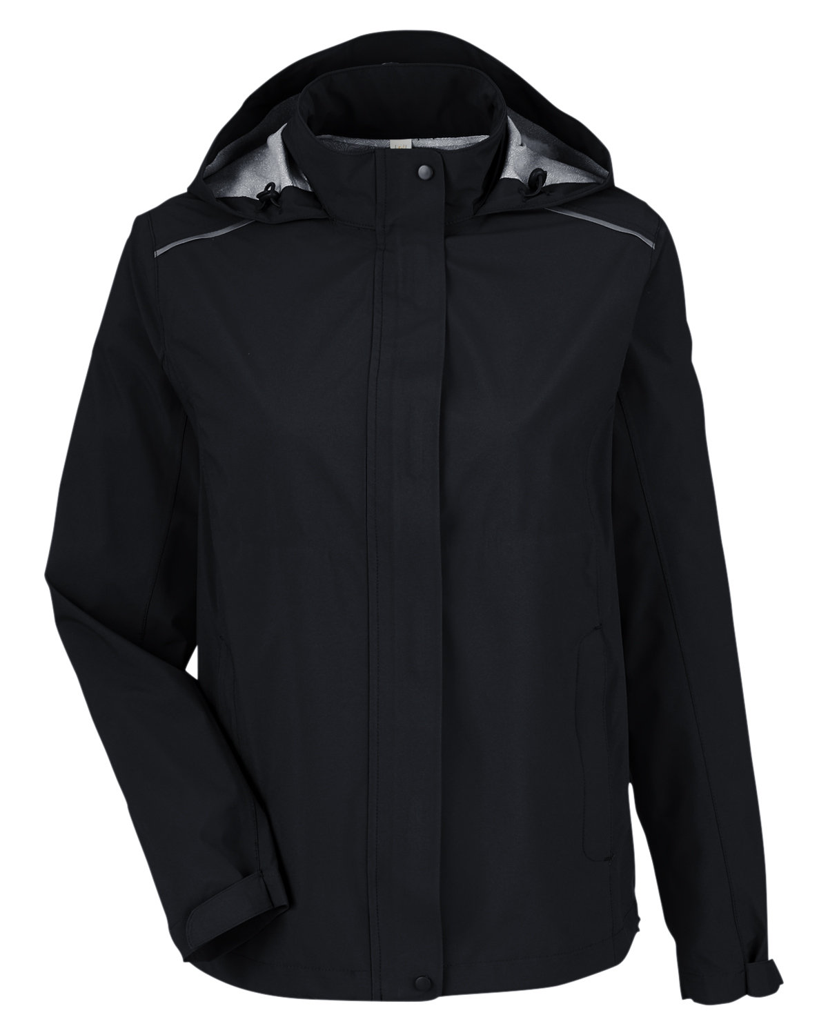 Custom Core365 Ladies Packable Rain Jacket - Coastal Reign