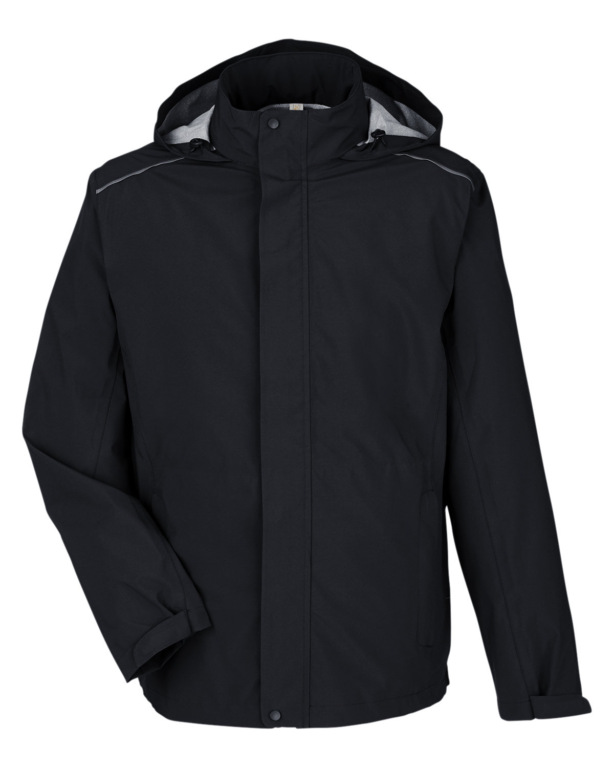 Custom Core365 Mens Barrier Rain Jacket - Coastal Reign