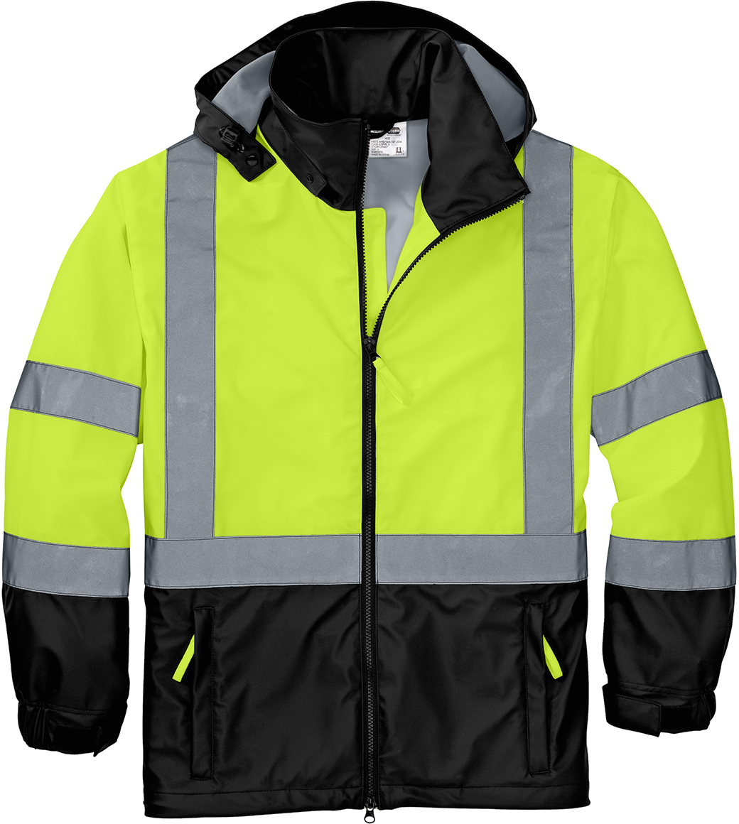 Custom CornerStone ANSI 107 Class 3 Safety Windbreaker - Coastal Reign