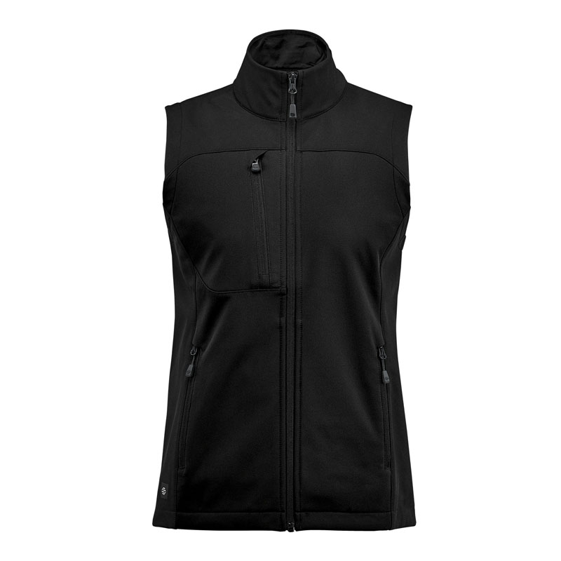 Custom Stormtech Womens Cascades Softshell Vest - Coastal Reign