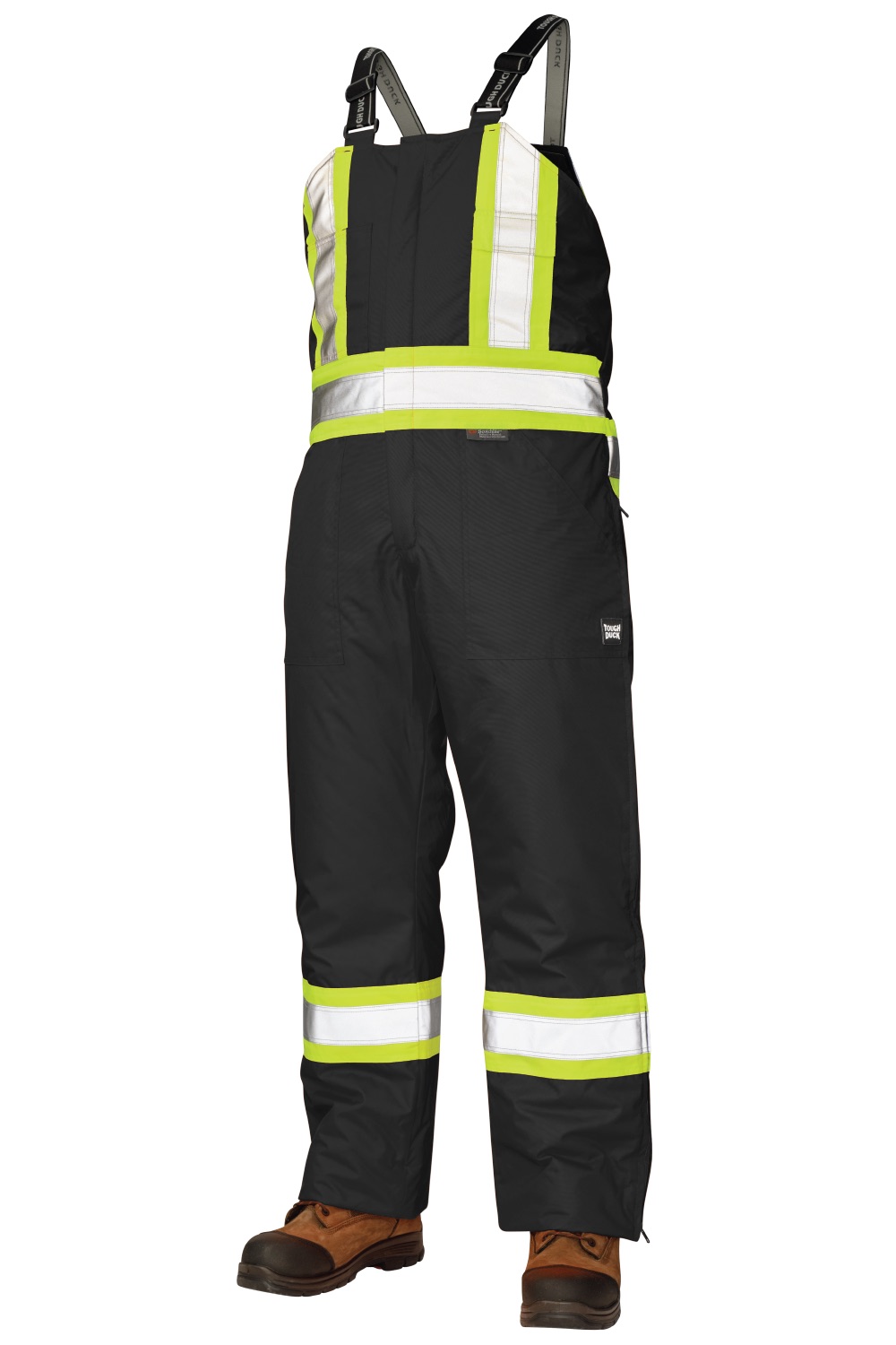Custom Tough Duck PolyOxford Insulated Safety Bib Overall - Coastal Reign