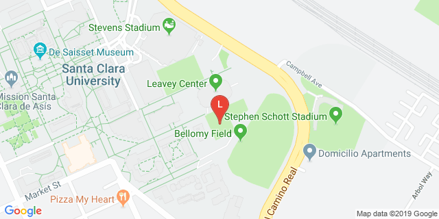 Santa Clara University Campus Map - Map