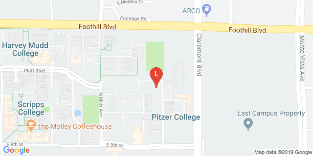 Harvey Mudd College Map