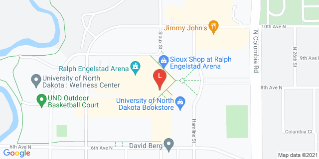 University Of North Dakota Campus Map