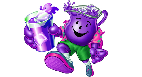 Purple Kool Aid Man