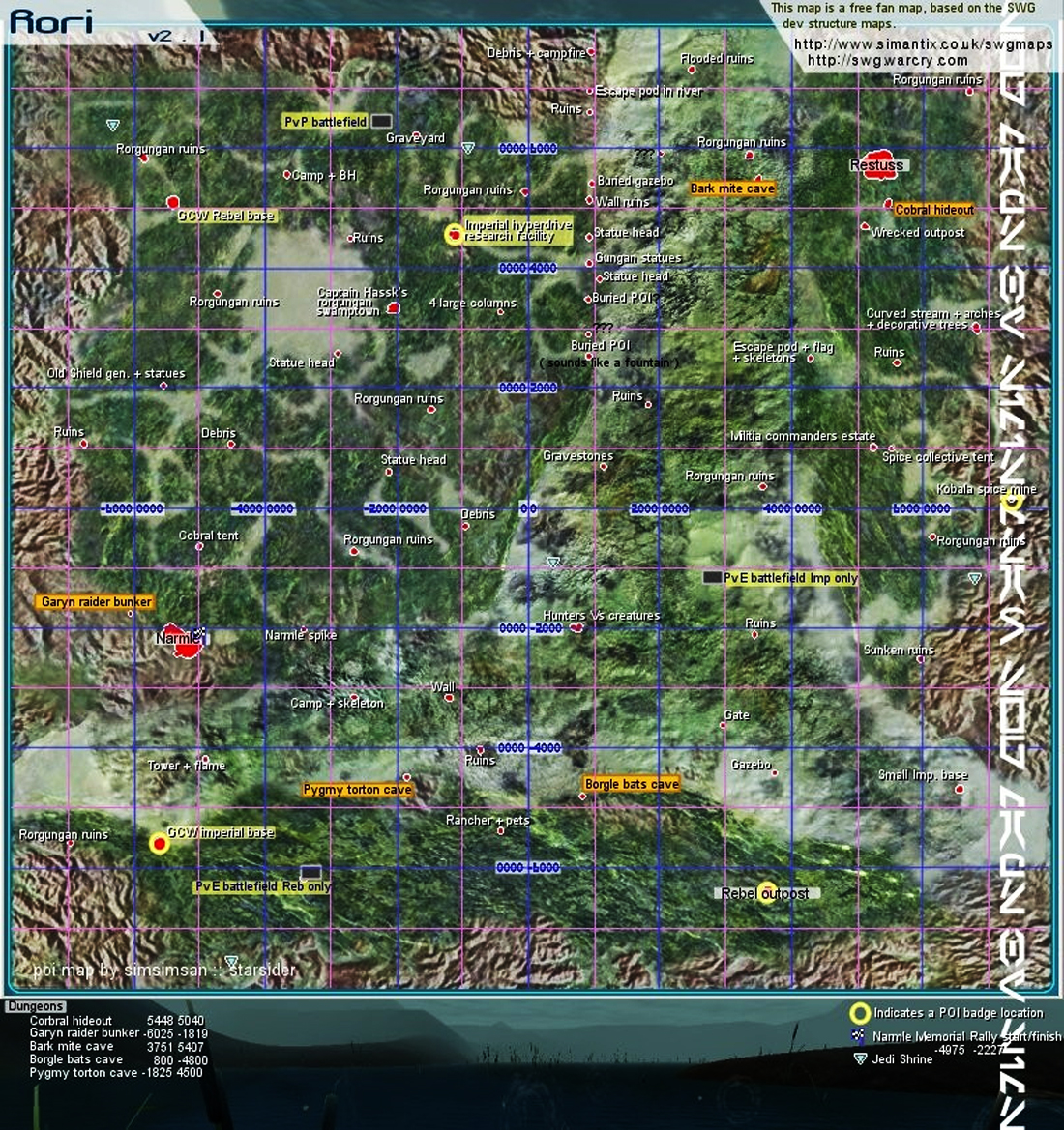 SWG Treasure Map Loot: Strike It Rich